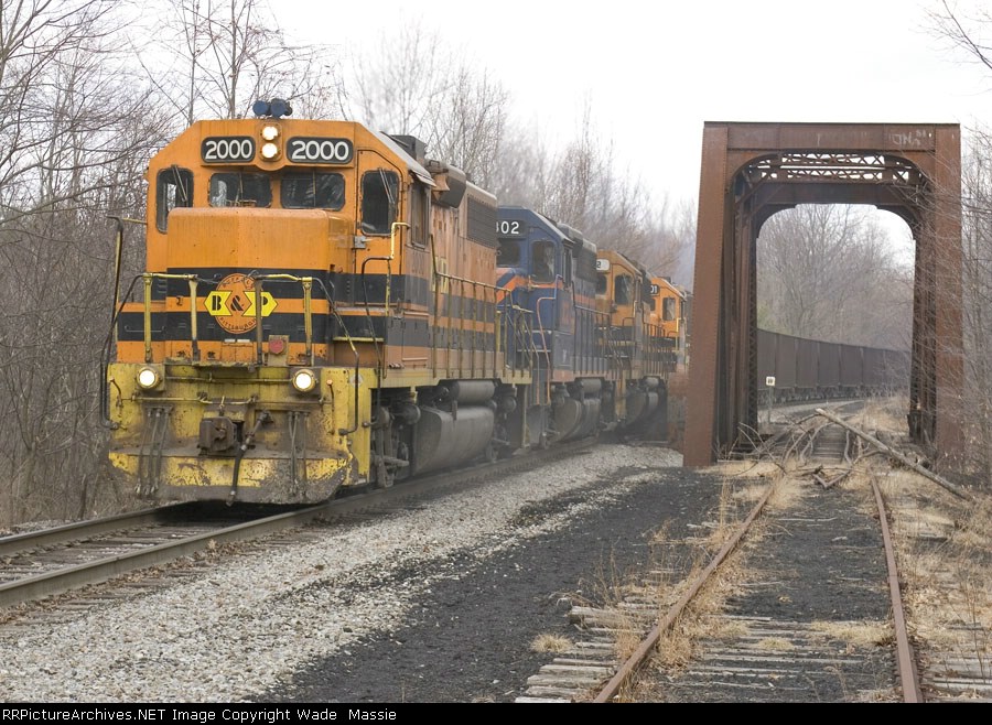 BPRR 2000 southbound